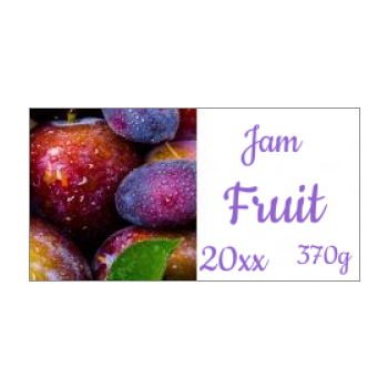 Printable Jam label free template on Greetings-Discount
