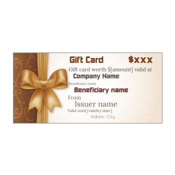 Gift card free template - printable card - Greetings-Discount