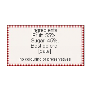 Printable Jam label free template on Greetings-Discount